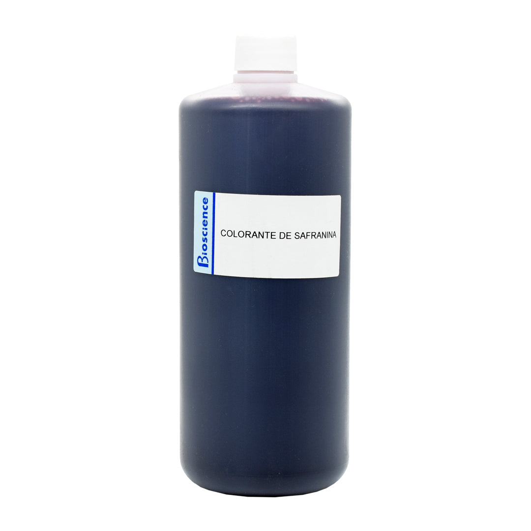 Colorante de safranina x 1000 ml – mediccal.com.ve